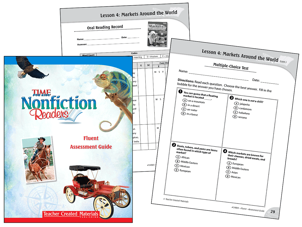 TIME FOR KIDS® Nonfiction Readers for Grades K-8 | TCM