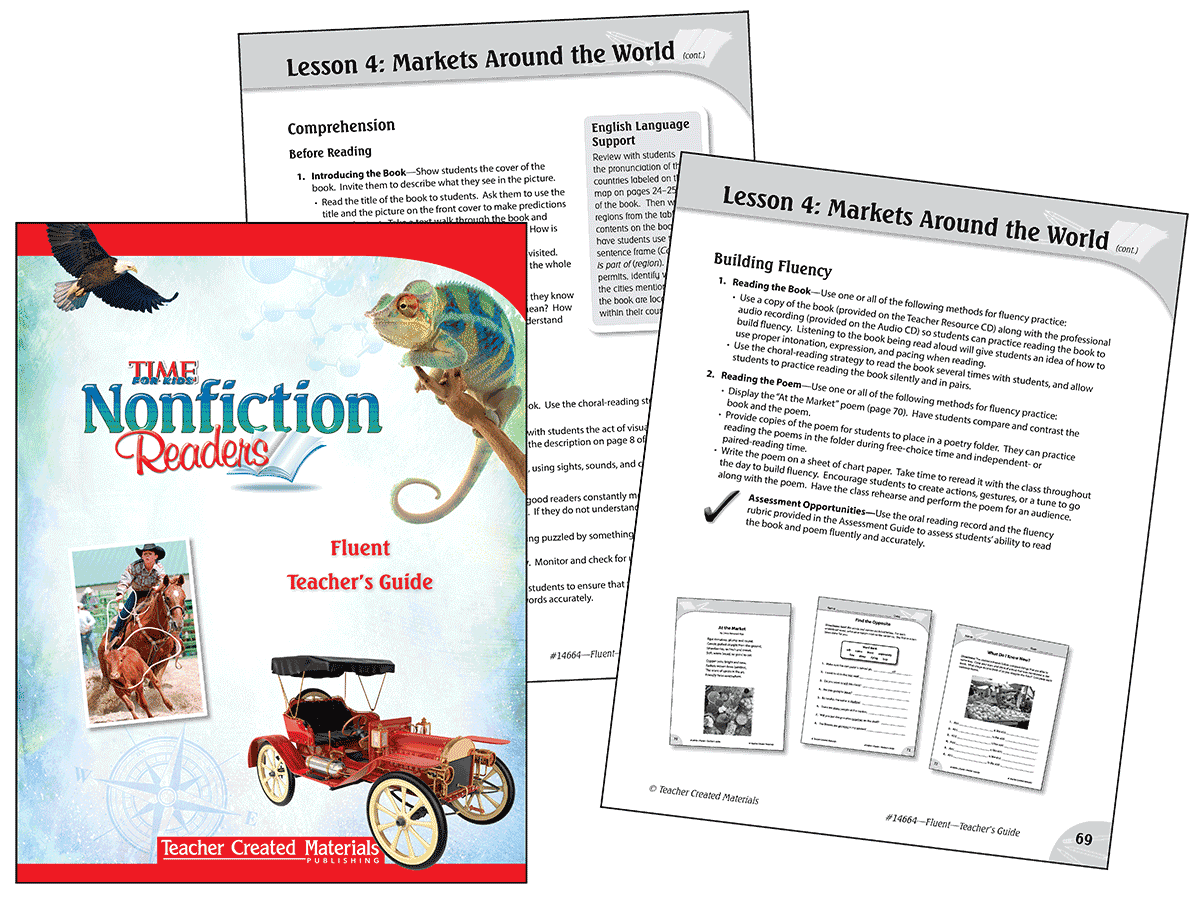 TIME FOR KIDS® Nonfiction Readers for Grades K-8 | TCM