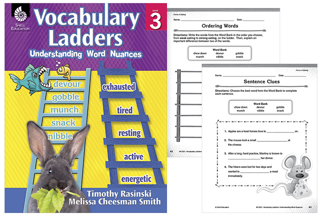 Vocabulary Ladders Understanding Word Nuances | TCM
