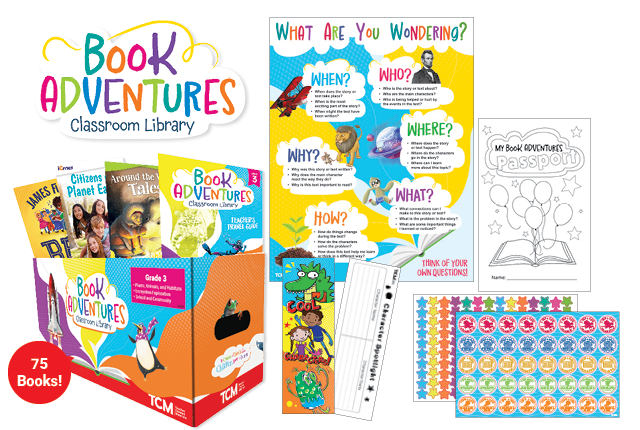 Book Adventures: Classroom Library | Teacher Created Materials