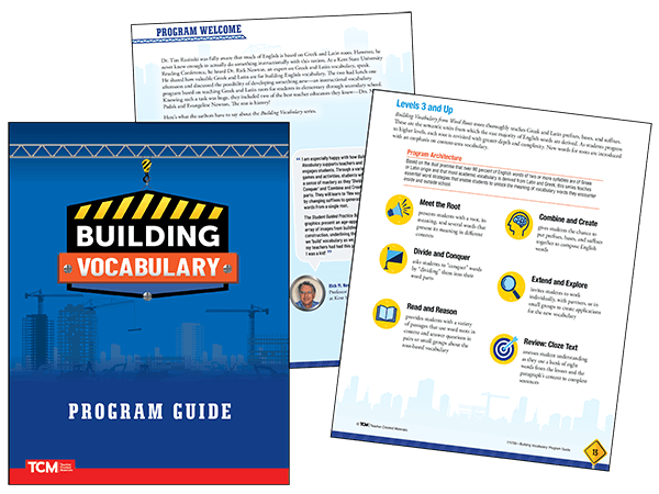 Build Vocabulary For Grades K-11 | Teacher Created Materials