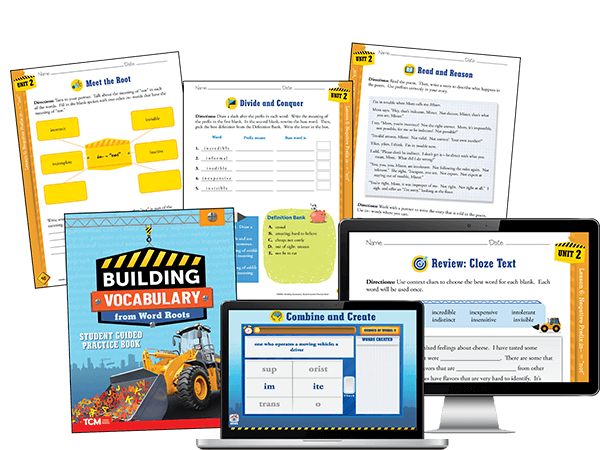 Build Vocabulary For Grades K-11 | Teacher Created Materials