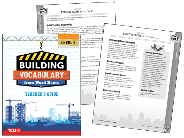 Build Vocabulary For Grades K-11 | Teacher Created Materials