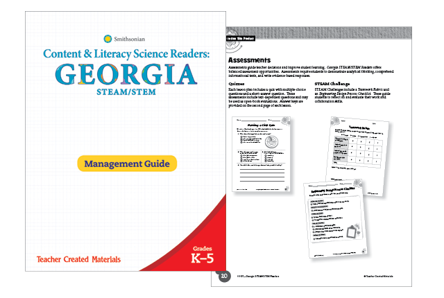 Smithsonian Readers Georgia | Teacher Created Materials