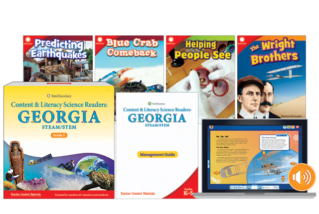 Smithsonian Readers Georgia | Teacher Created Materials