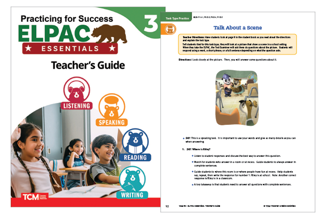 Practicing for Success: ELPAC Essentials | Teacher Created Materials