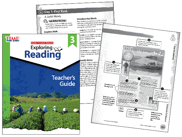 TIME for Kids Exploring Reading Program | Teacher Created Materials