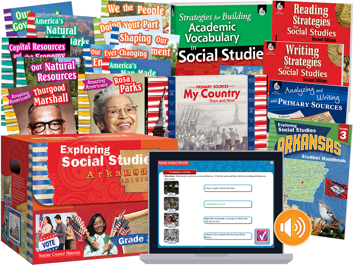 Exploring Social Studies: Arkansas | Teacher Created Materials