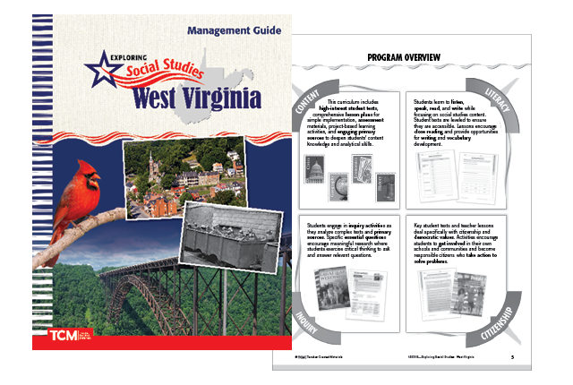 Exploring Social Studies: West Virginia | Teacher Created Materials