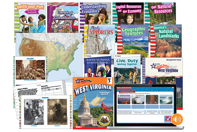 Exploring Social Studies: West Virginia | Teacher Created Materials