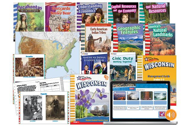 Exploring Social Studies: Wisconsin | Teacher Created Materials