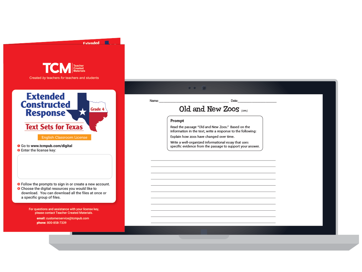 Extended Constructed Response: Text Sets for Texas | TCM