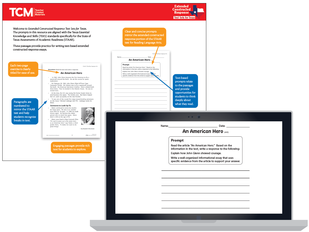 Extended Constructed Response: Text Sets for Texas | TCM
