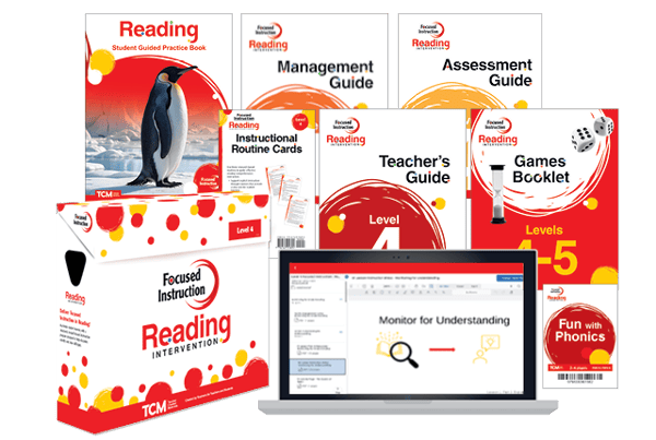 Focused Instruction: Reading Intervention | Teacher Created Materials