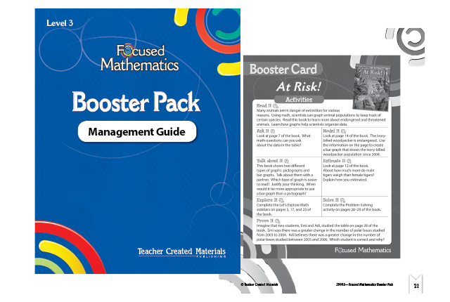 Focused Mathematics Booster Pack | Teacher Created Materials