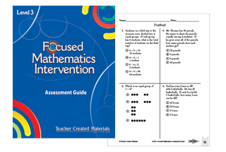 Focused Mathematics Intervention | Teacher Created Materials