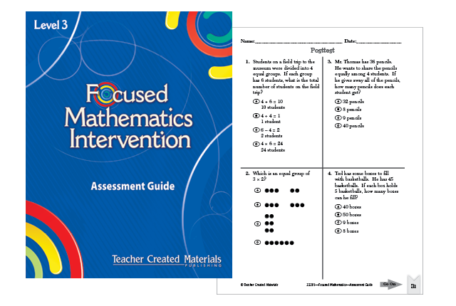 Focused Mathematics Intervention | Teacher Created Materials