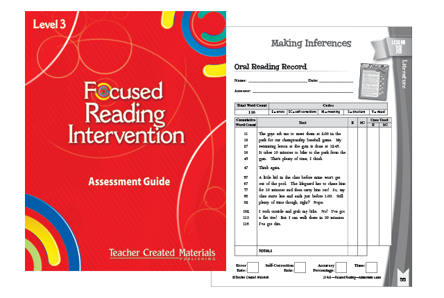 Focused Reading Intervention for Grades K-8 | TCM