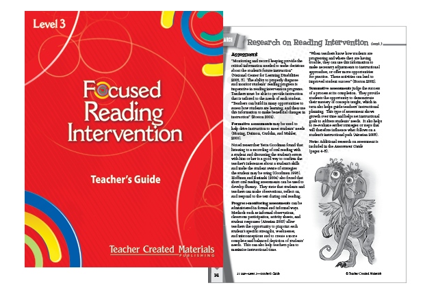 Focused Reading Intervention for Grades K-8 | TCM