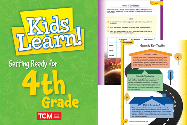 Kids Learn! Series for Grade Range PreK–12 | Teacher Created Materials
