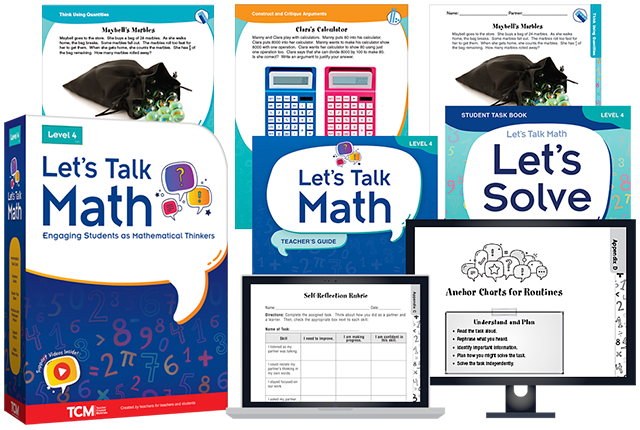 Let’s Talk Math for Grades K–5 | Teacher Created Materials