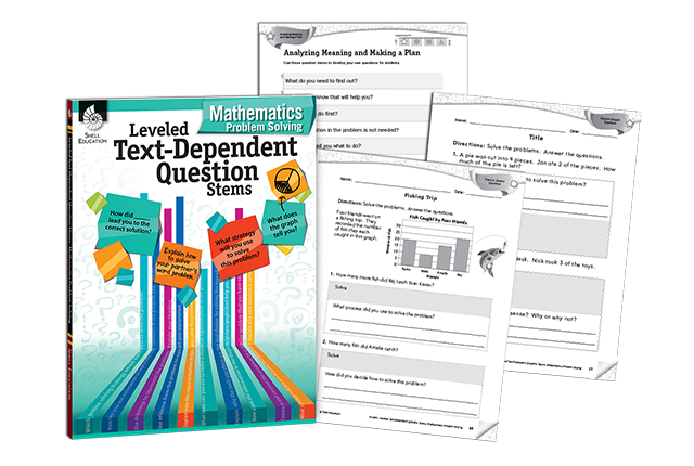 Leveled Text-Dependent Question Stems | Teacher Created Materials