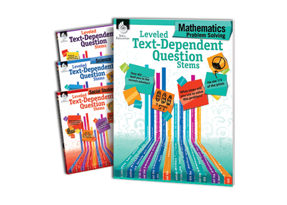 Leveled Text-Dependent Question Stems | Teacher Created Materials