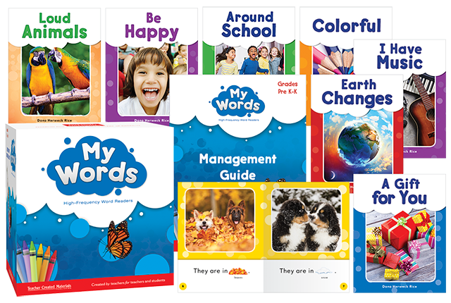 My Words Readers | Teacher Created Materials
