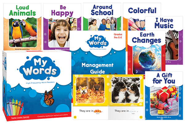 My Words Readers | Teacher Created Materials
