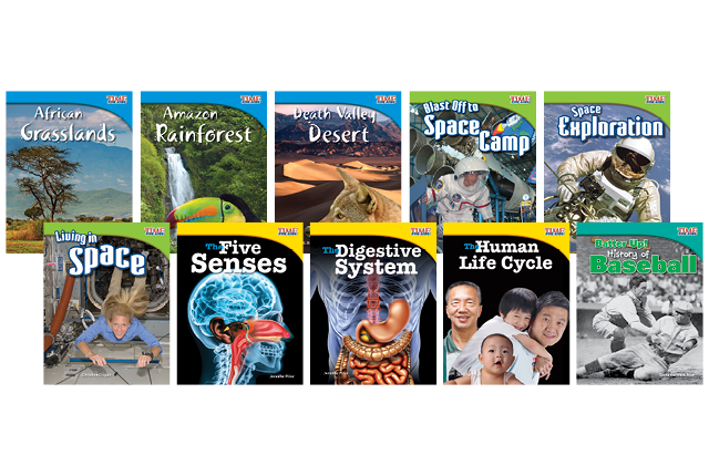 TIME FOR KIDS® Nonfiction Readers for Grades K-8 | TCM