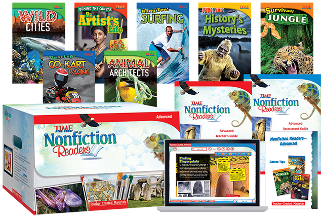 TIME FOR KIDS® Nonfiction Readers for Grades K-8 | TCM