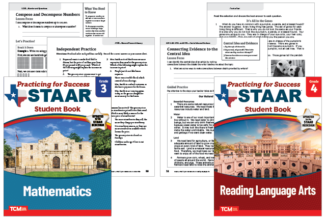Practicing for Success STARR - Reading Language Arts | TCM