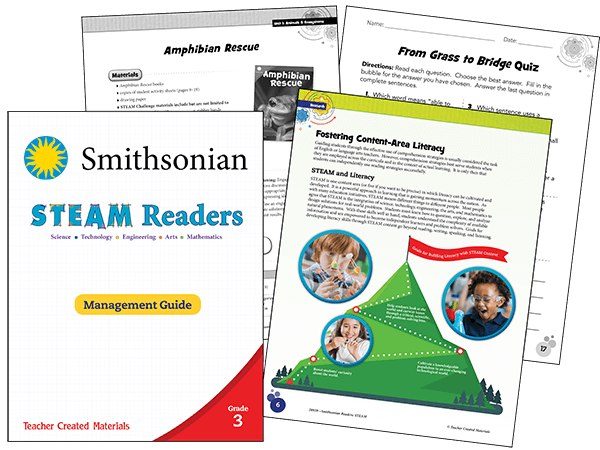 Smithsonian STEAM Readers | Teacher Created Materials