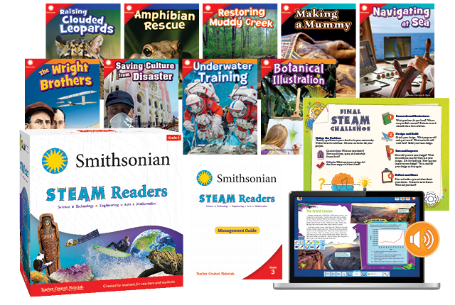 Smithsonian STEAM Readers | Teacher Created Materials