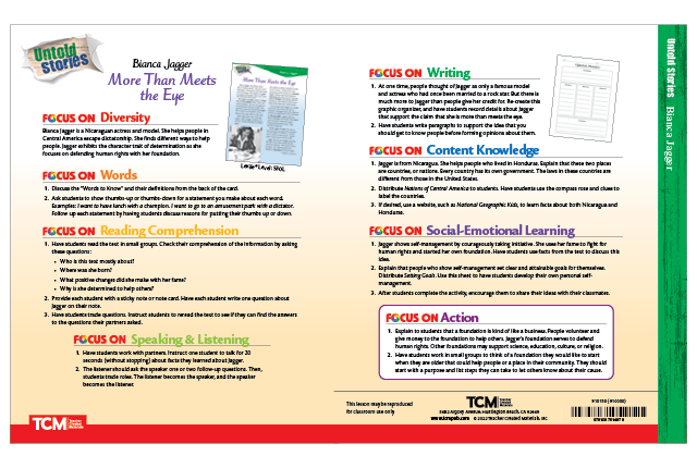 Untold Stories for Grades K-5 | Teacher Created Materials