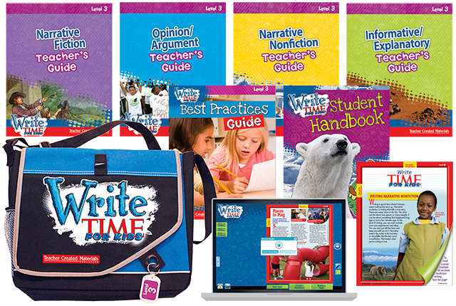 Write TIME FOR KIDS® for Grades K-8 | Teacher Created Materials