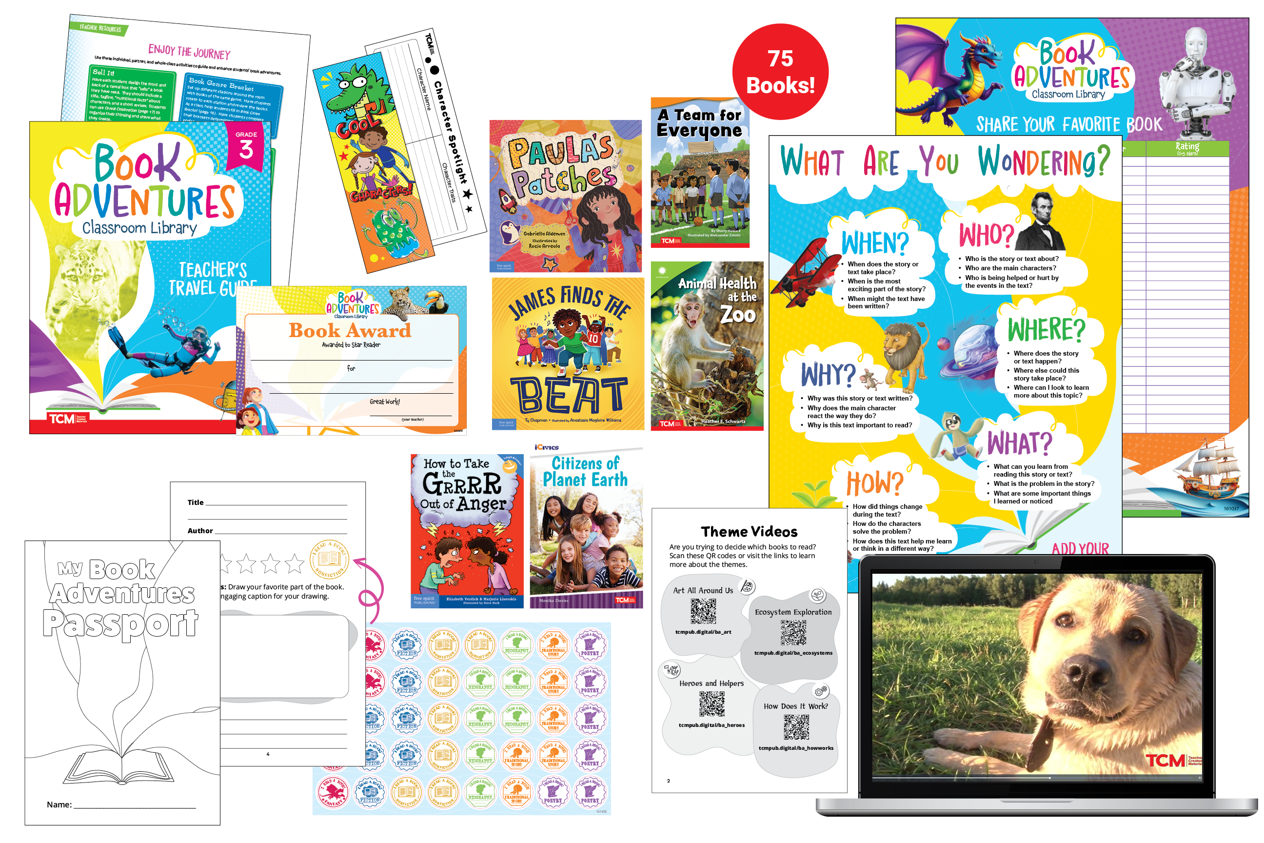 Book Adventures: Classroom Library | Teacher Created Materials