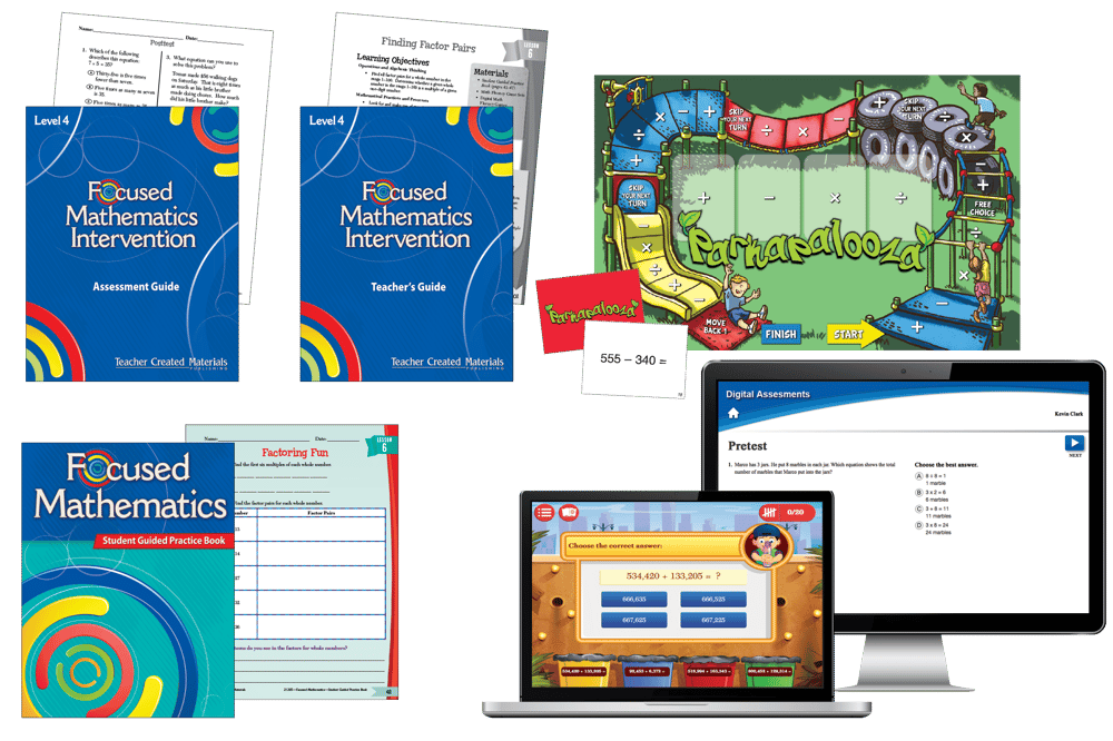 Focused Mathematics Intervention | Teacher Created Materials