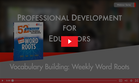 Building Vocabulary in Summer School
