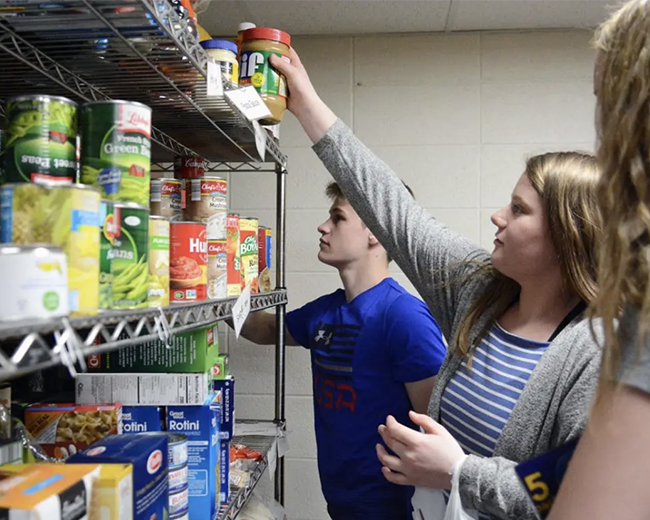 Addressing Food Insecurity with a School Food Pantry