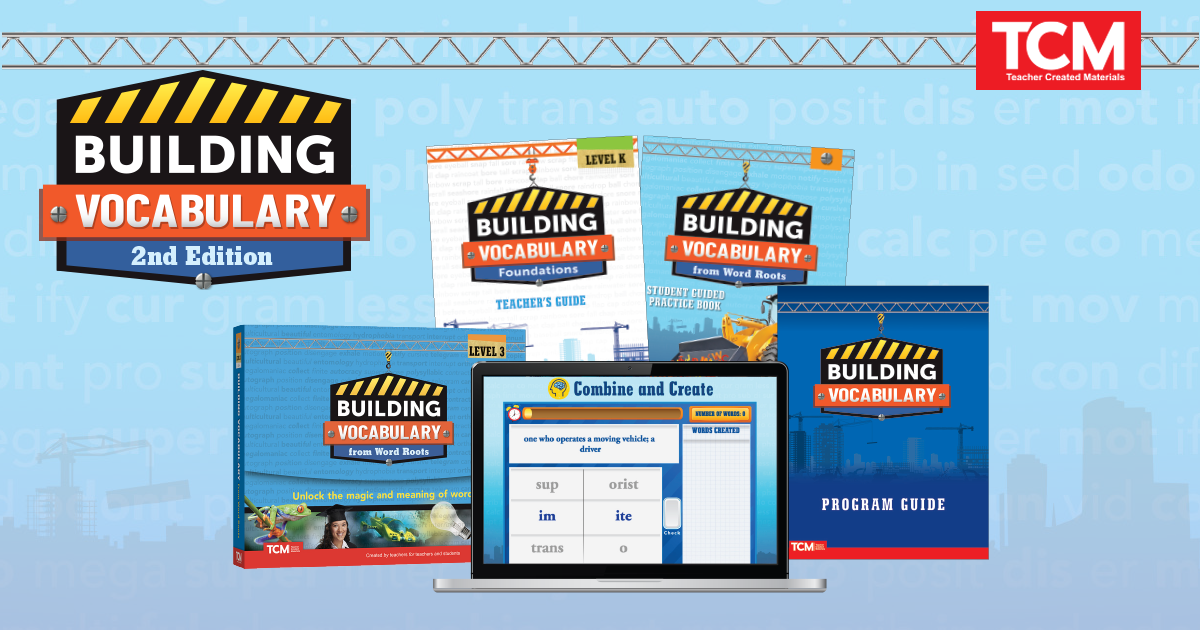 Build Vocabulary For Grades K-11 | Teacher Created Materials