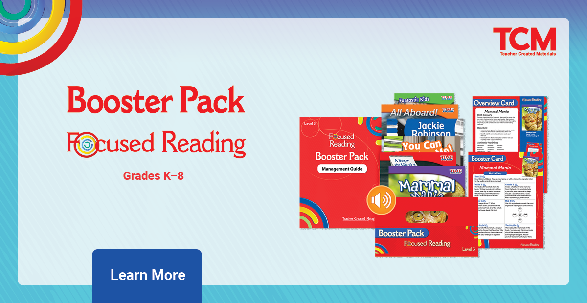 Focused Reading Booster Pack | Teacher Created Materials
