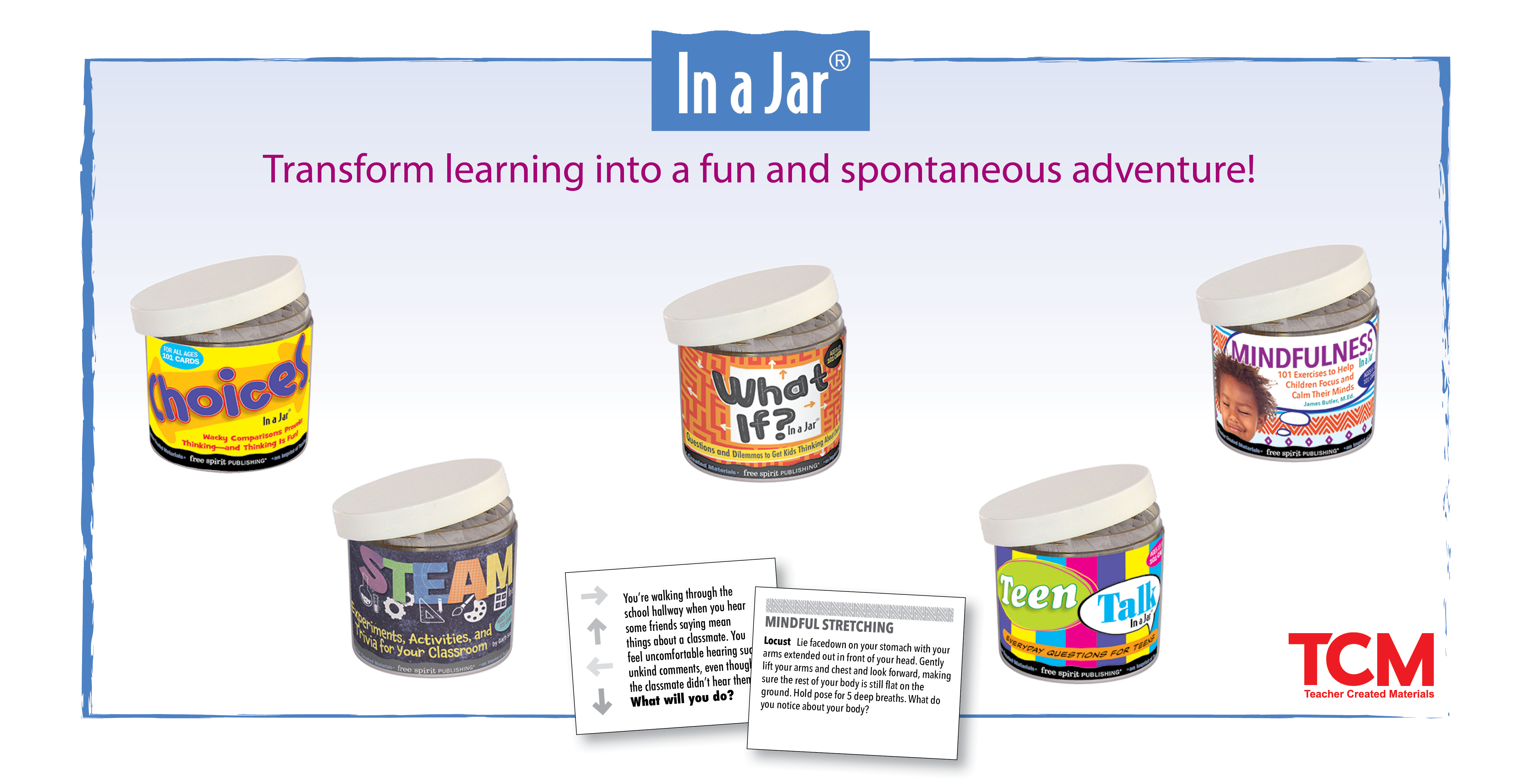 In a Jar® Series for Grades 3-12 | Teacher Created Materials