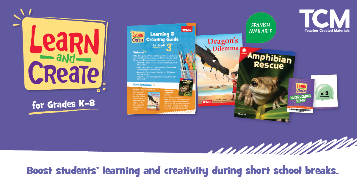 Learn and Create | Teacher Created Materials