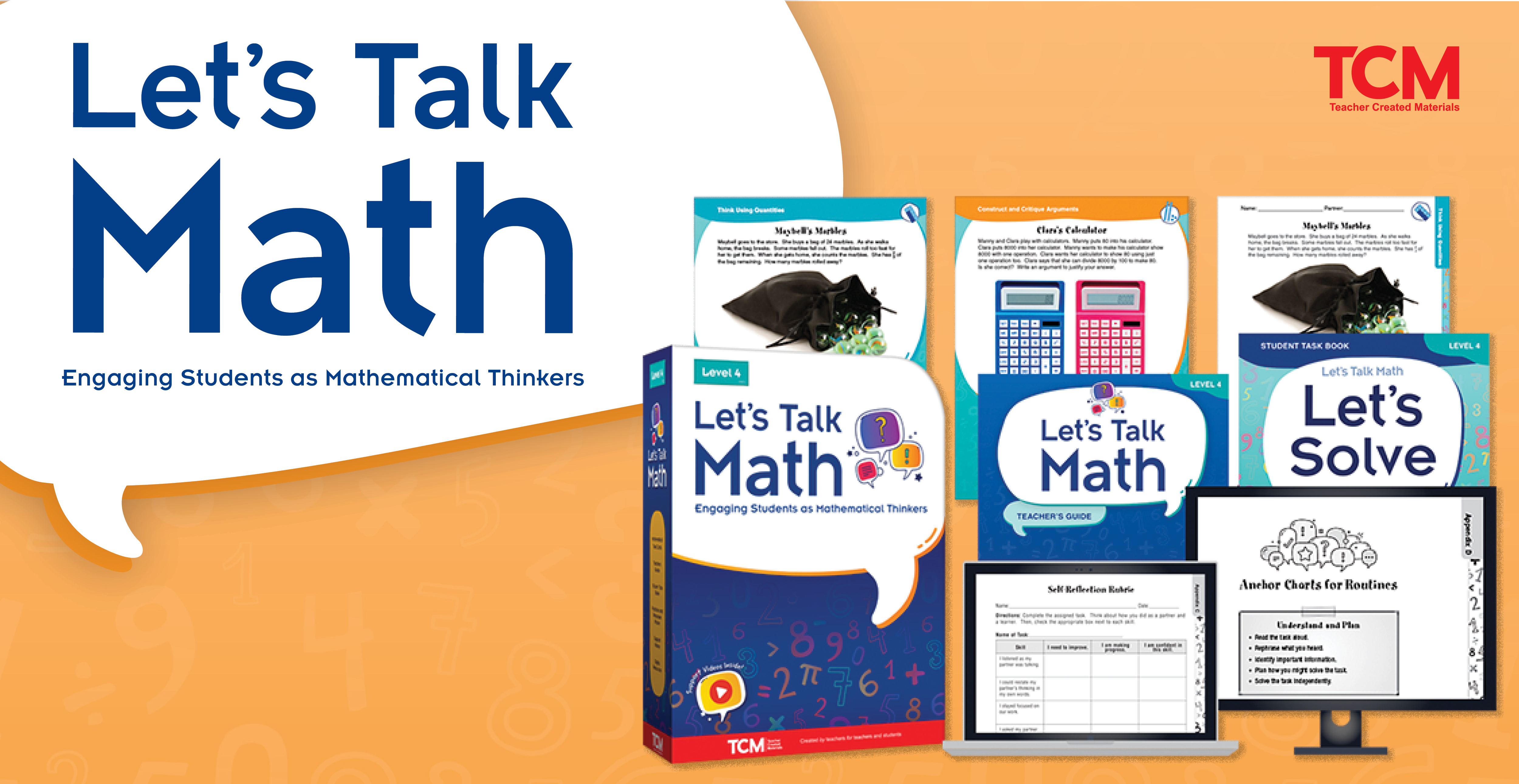 Let’s Talk Math for Grades K–5 | Teacher Created Materials