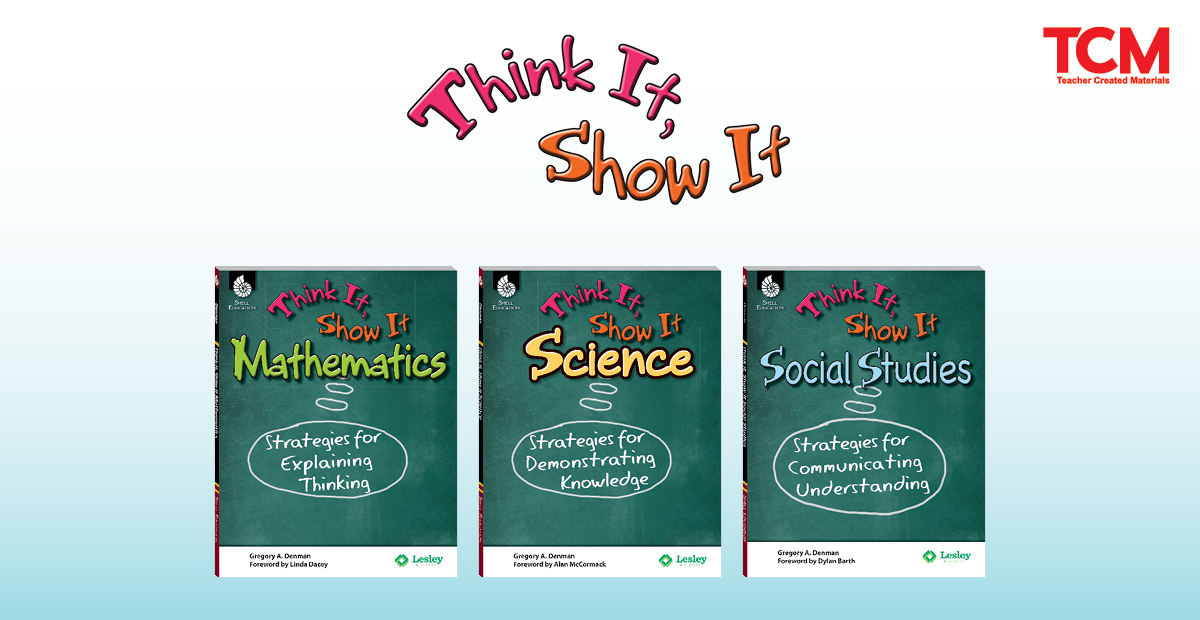 Think It Show It | Teacher Created Materials